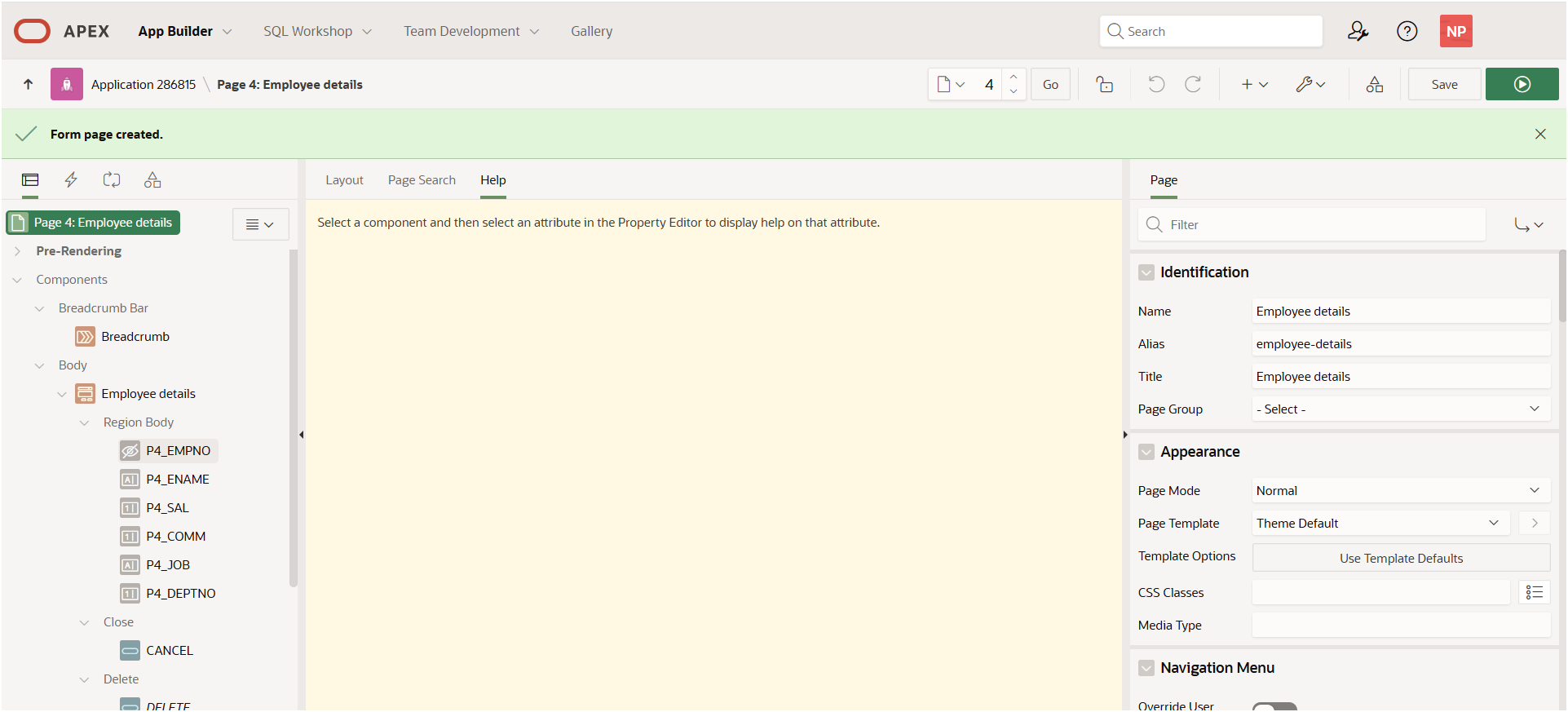 Creating a Form in Oracle APEX from a Database Table - APEXpert ...