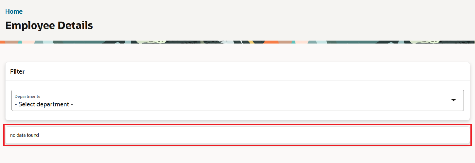 Creating a Classic Report Using the Create Page Wizard and Show Its Region Content Dynamically ...