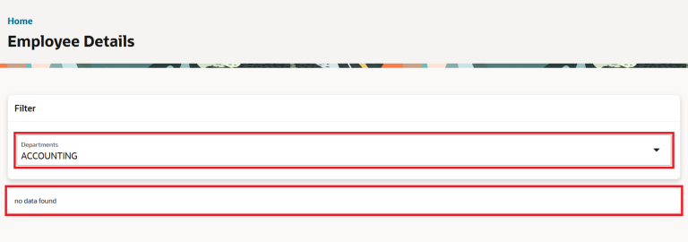 Creating a Classic Report Using the Create Page Wizard and Show Its Region Content Dynamically ...