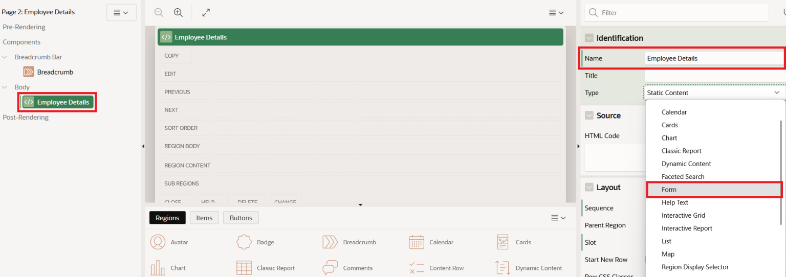 How To Create Forms In Oracle Apex Using Sql Queries Instead Of Base 1438