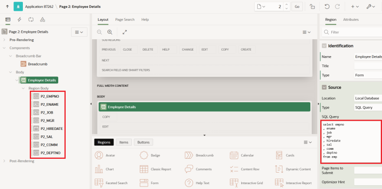 How to Create Forms in Oracle APEX Using SQL Queries Instead of Base ...